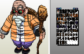 Roshi Sensei - 60 cm