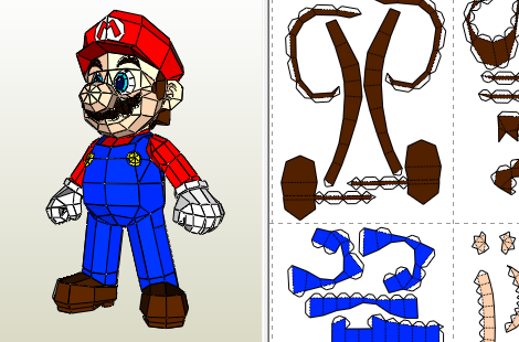 Mario Bros Body complete